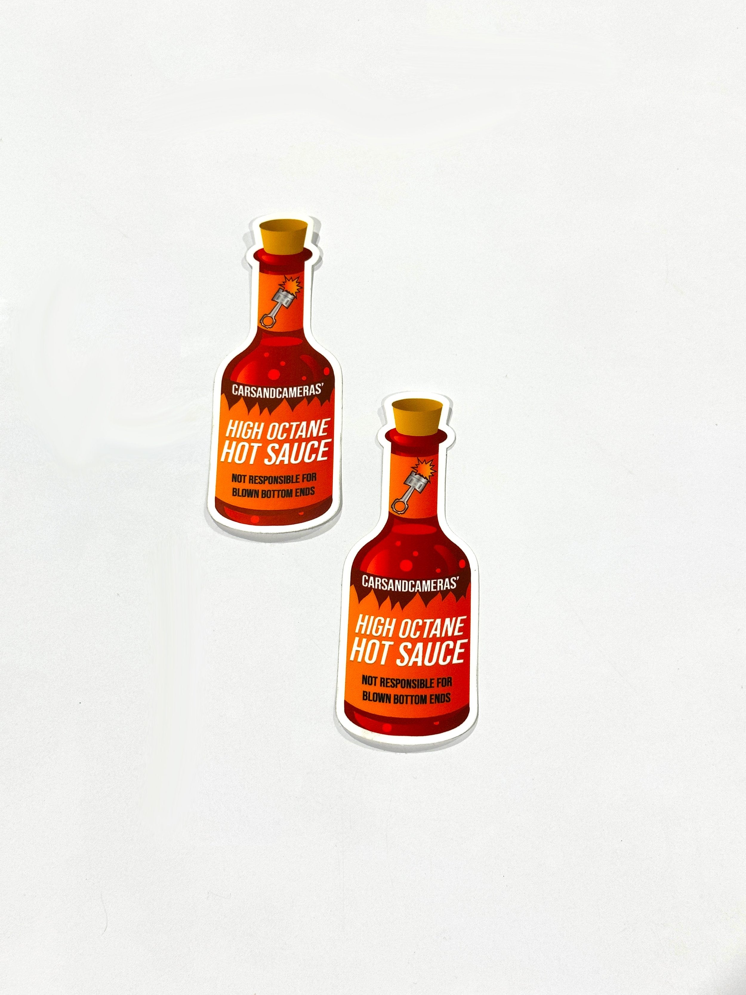 High Octane Hot Sauce Sticker (2 Pack) – CarsandCameras